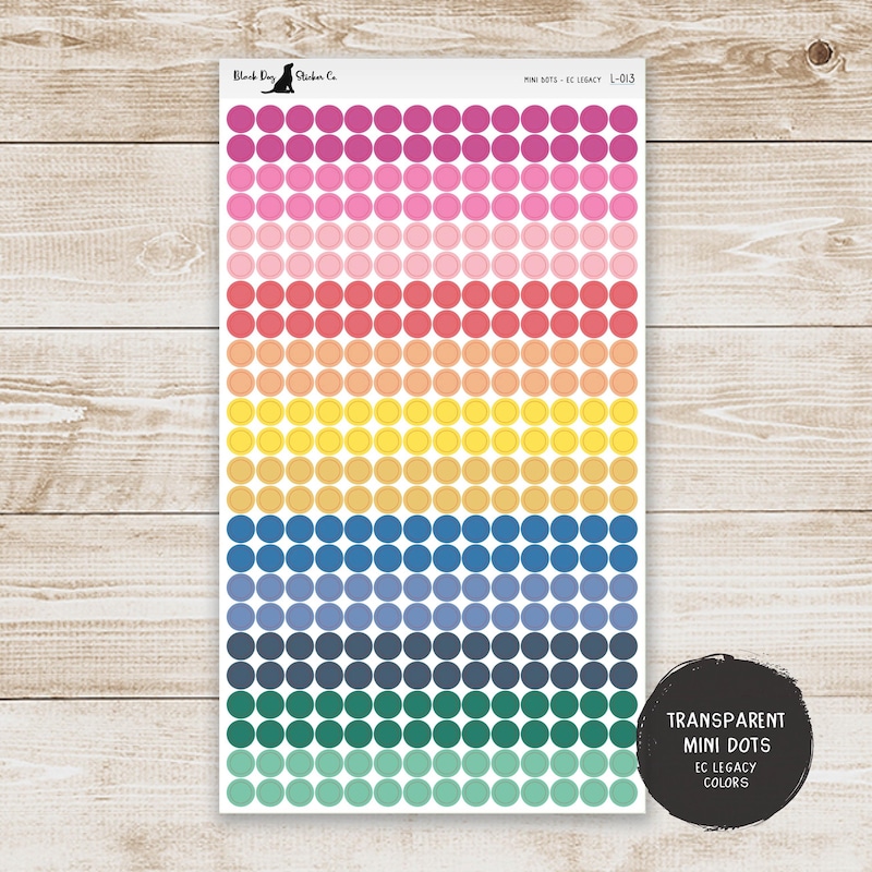 Erin Condren Dot Sticker - Etsy