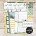 MONTHS of the YEAR Script Planner Stickers SCR-002 Erin Condren Monthly ...