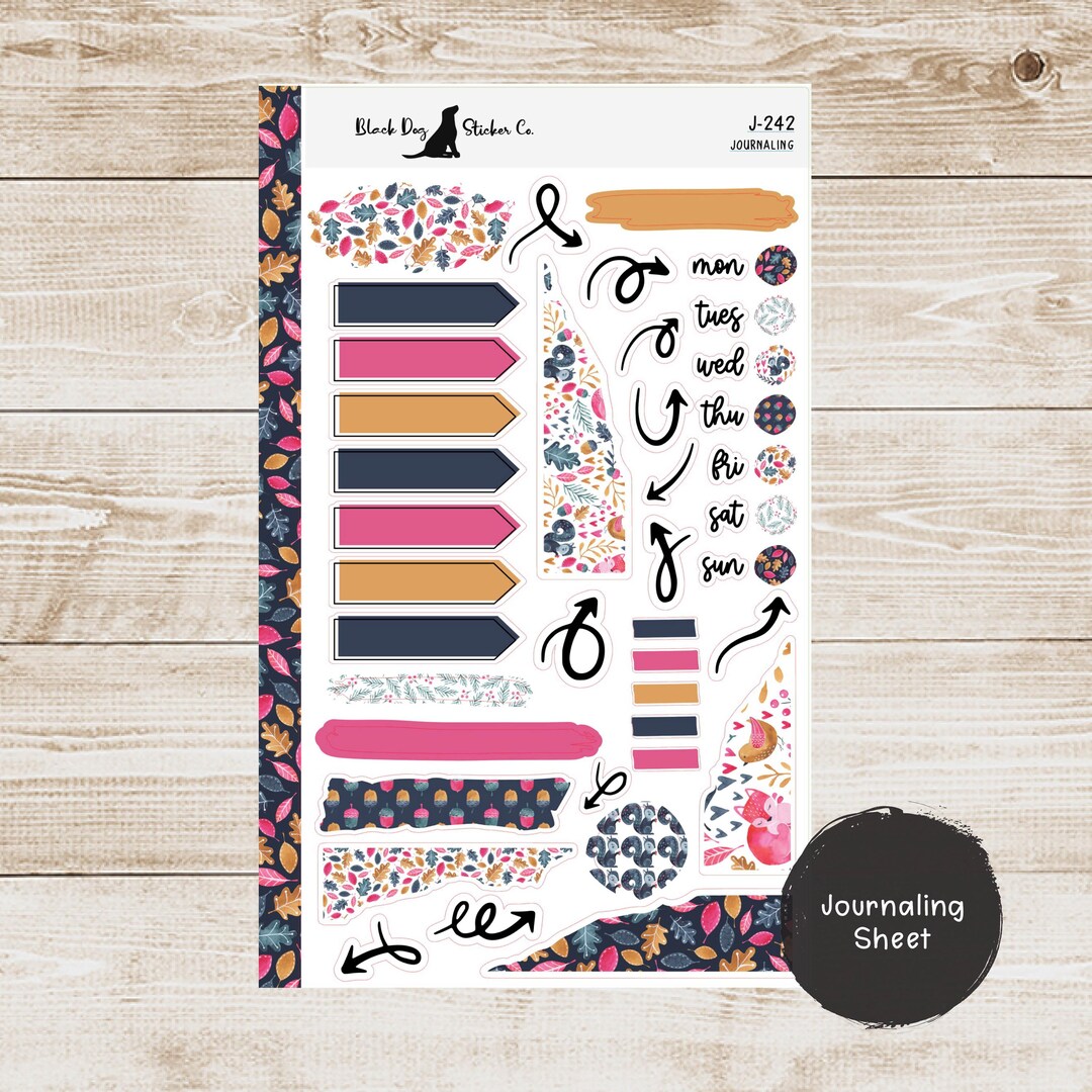 K-242 Weekly Kit & Add-ons - Journaling Sheet - Whimsical Wonderland ...