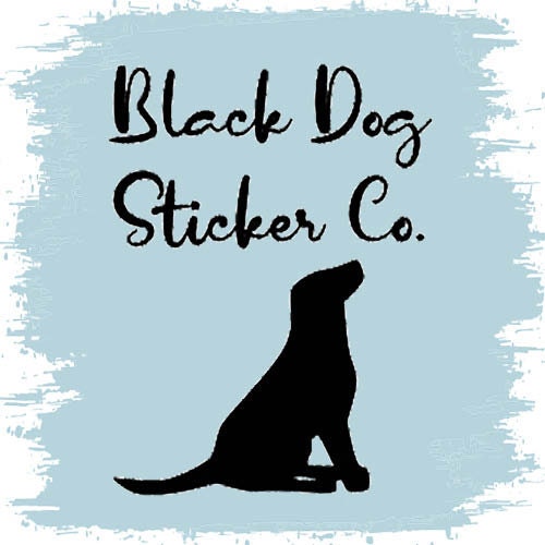BlackDogStickerCo - Etsy