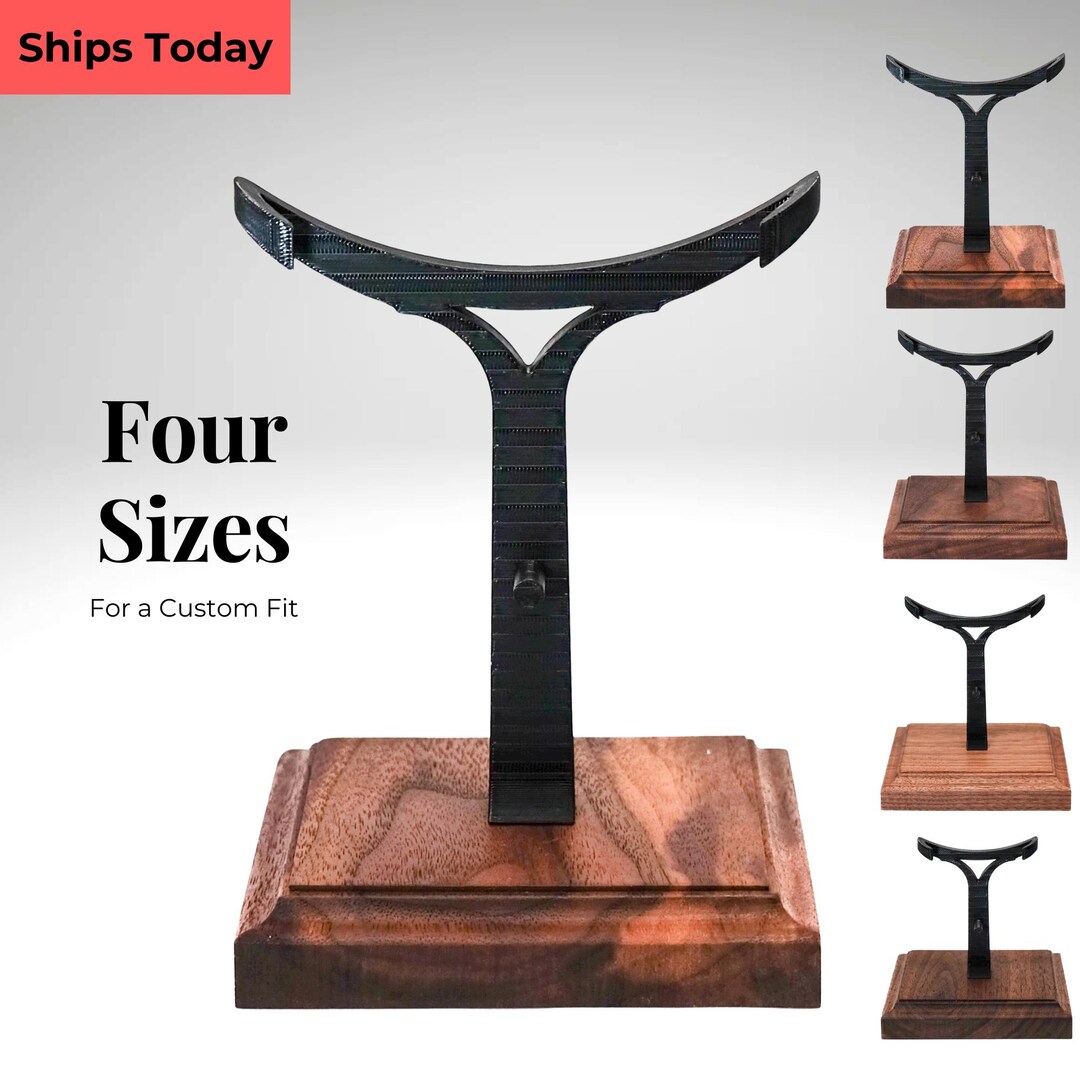 Handcrafted Walnut Megalodon Tooth Display Stand: Fossil Collector - Etsy