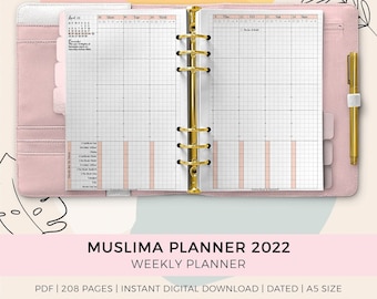 2022 Islamic Planner - Etsy