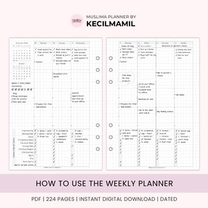 2025 MUSLIMA PLANNER (printable Instant Download PDF File) Islamic ...