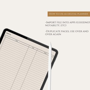 To Do List Bundle Digital Planner Template for Goodnotes on Ipad ...