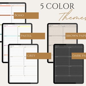 To Do List Bundle Digital Planner Template for Goodnotes on Ipad ...