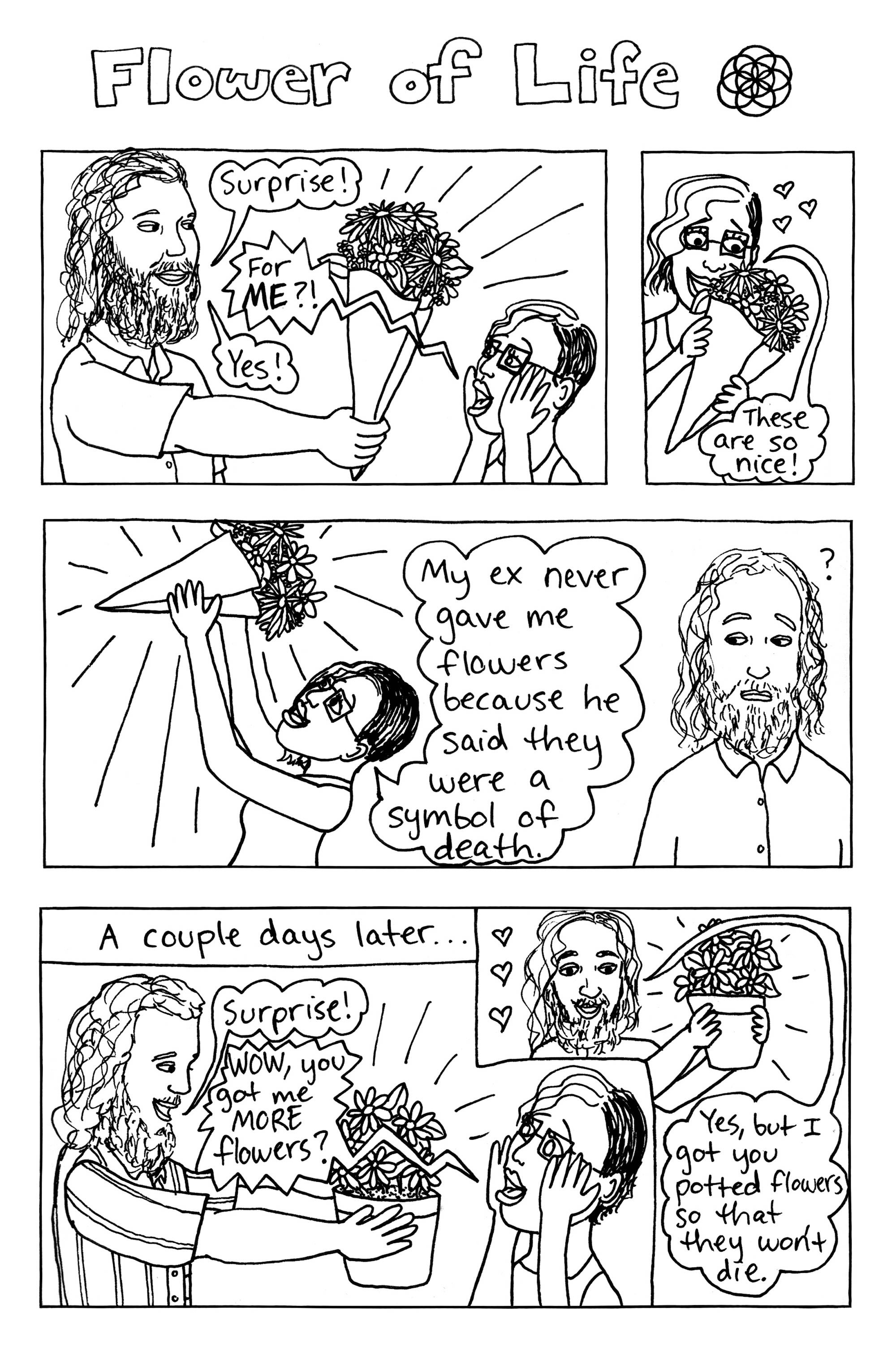 Autobiographical Love Comic Book - Beaver Kisses: A Relationship Story ...