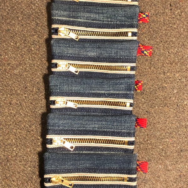 Denim Pouch - Etsy