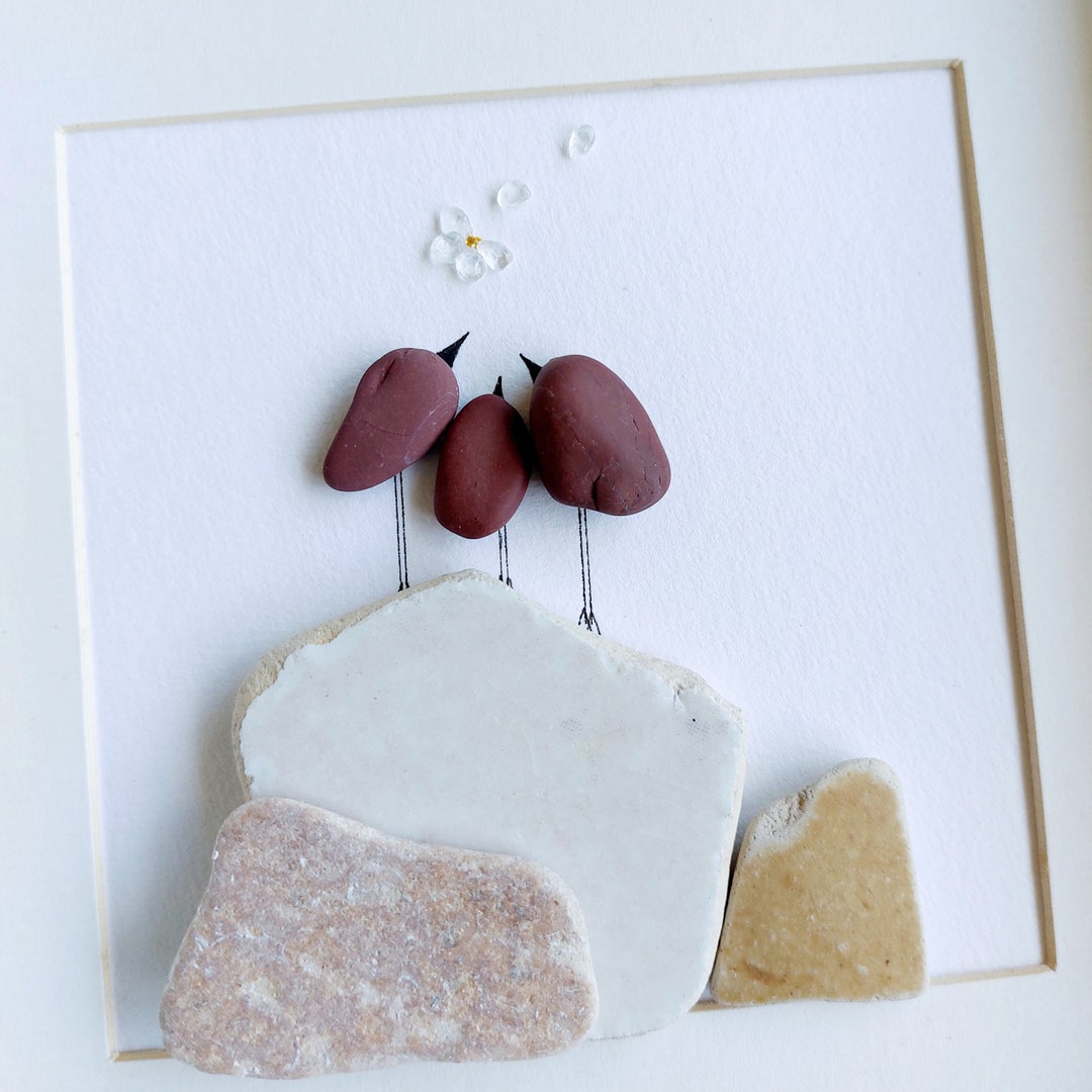 Make a Wish, Pebble Art Handmade in Ireland - Etsy
