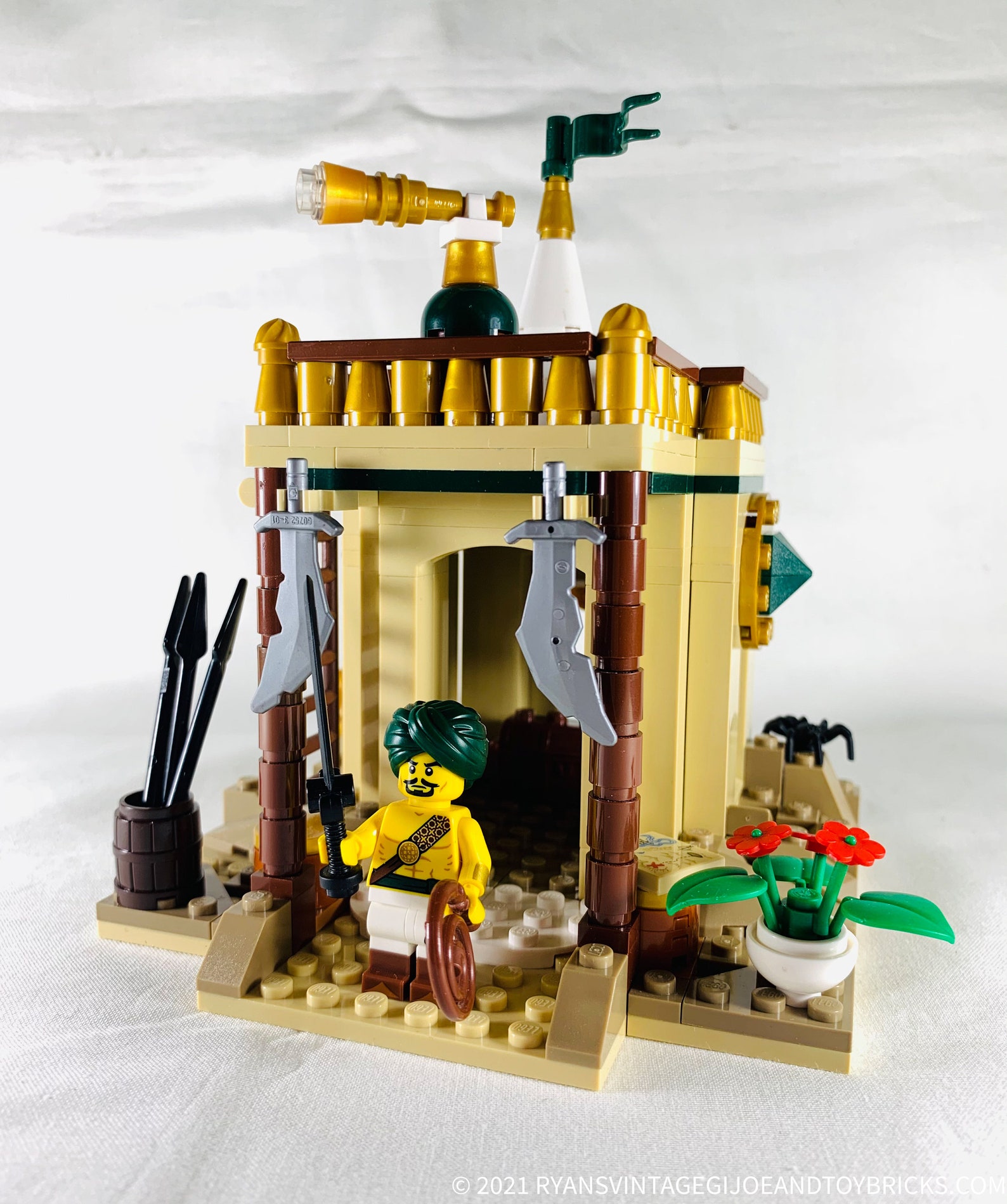Lego Arabian Nights Desert Warrior Military Outpost MOC : - Etsy