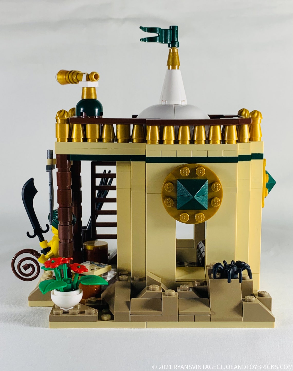 Lego Arabian Nights Desert Warrior Military Outpost MOC : - Etsy