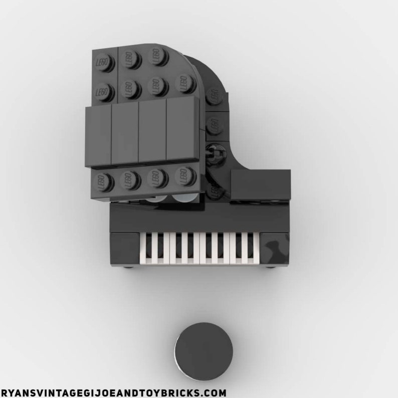 Lego City Custom Grand Piano : Musical Instrument Authentic - Etsy