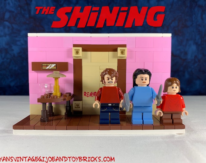 Lego Custom -- the Shining : Here's Johnny Bathroom Scene Redrum MOC ...