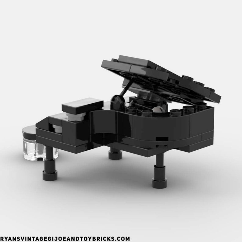 Lego City -- Custom Grand Piano : Musical Instrument Authentic Parts ...