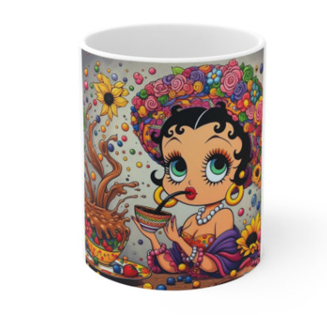 Digital Betty Flowers Image - Etsy