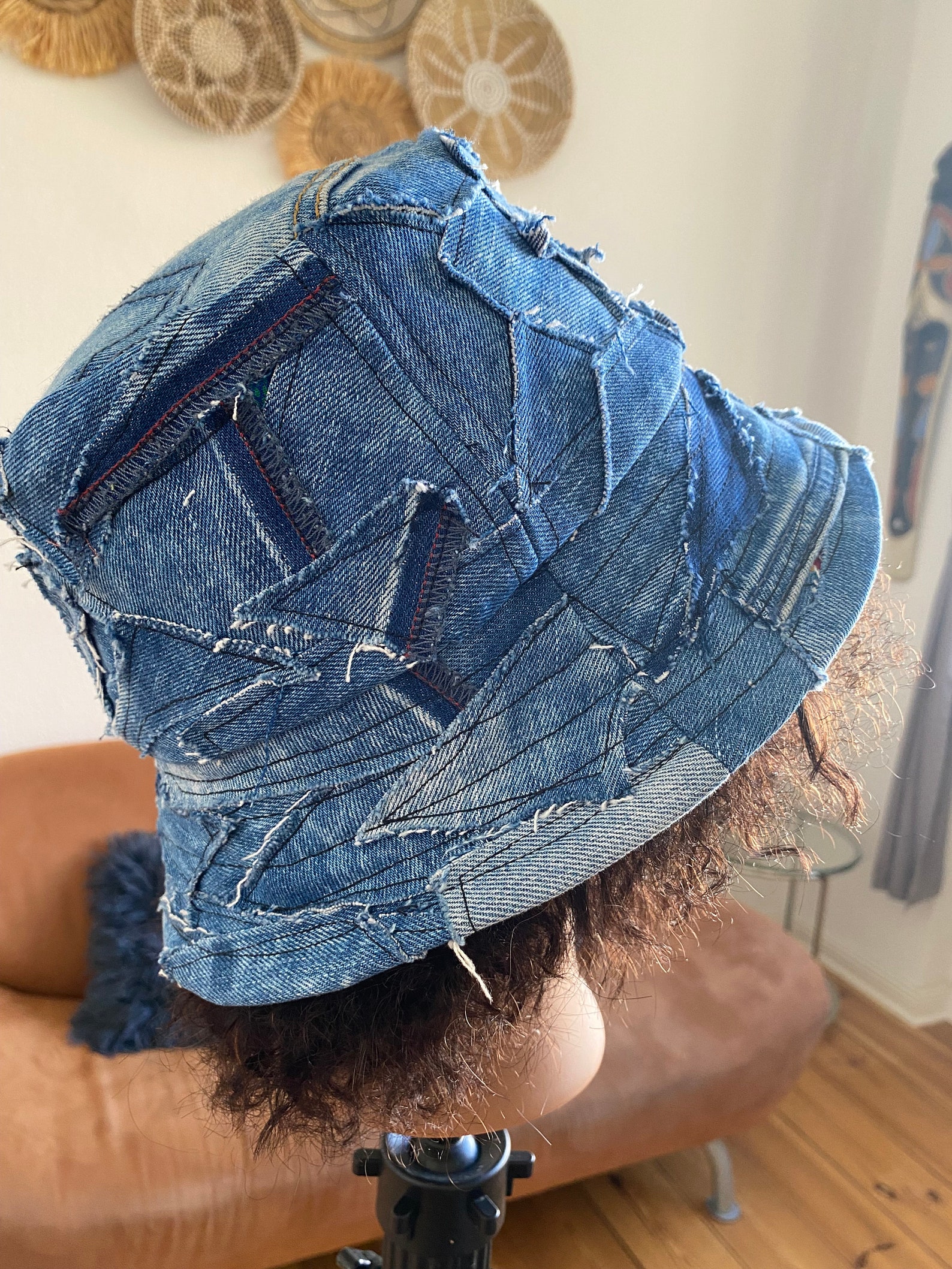 Digital Pattern Bucket Hat - Etsy
