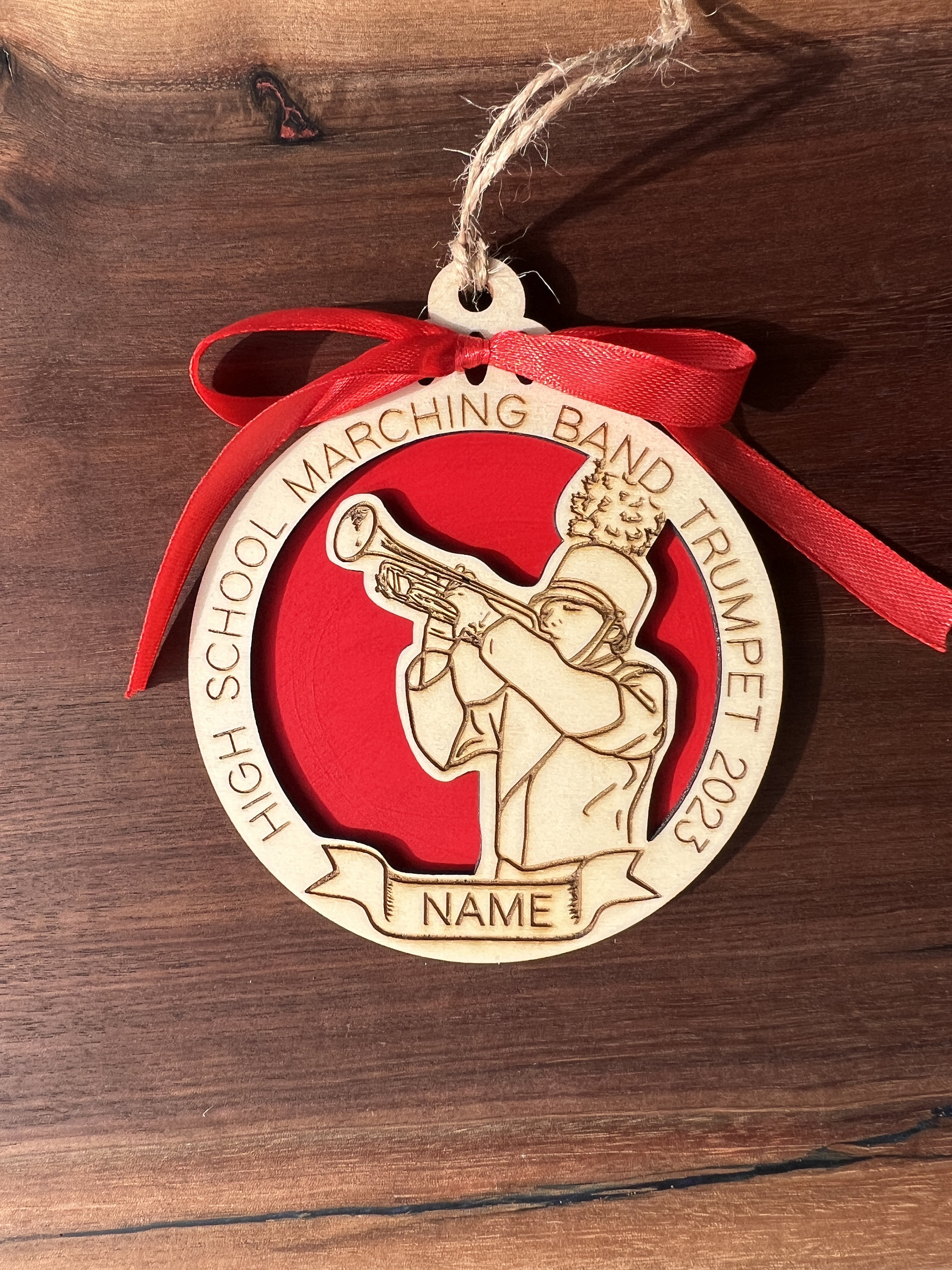 Marching Band Ornament Trumpet - Etsy