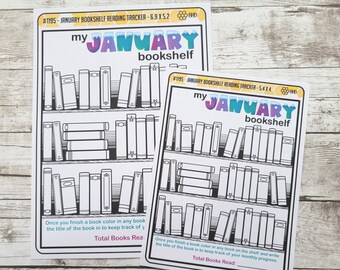 Annual Reading Challenge set of 24 Item 252 - Etsy