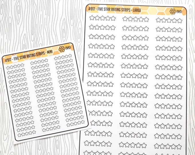 Blank Full Box // Half Box Checklists sets of 8 or 16 Item - Etsy
