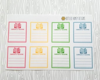 Book Club Stickers Set of 24 Item 161 | Etsy