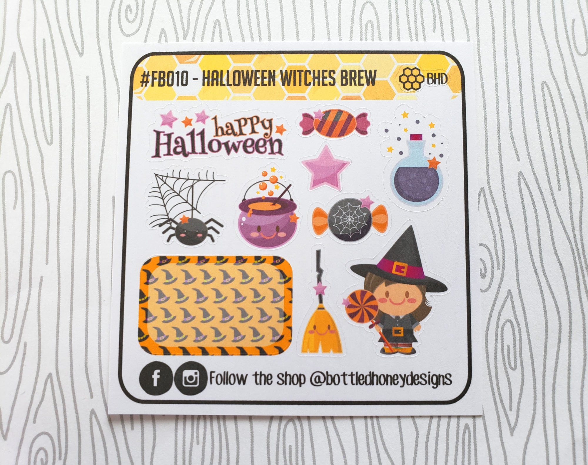 Halloween Witches Brew // Monthly Freebie // Item FB010 - Etsy