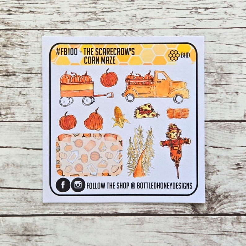 The Scarecrow's Corn Maze // Monthly Freebie // Item #FB100 - Etsy