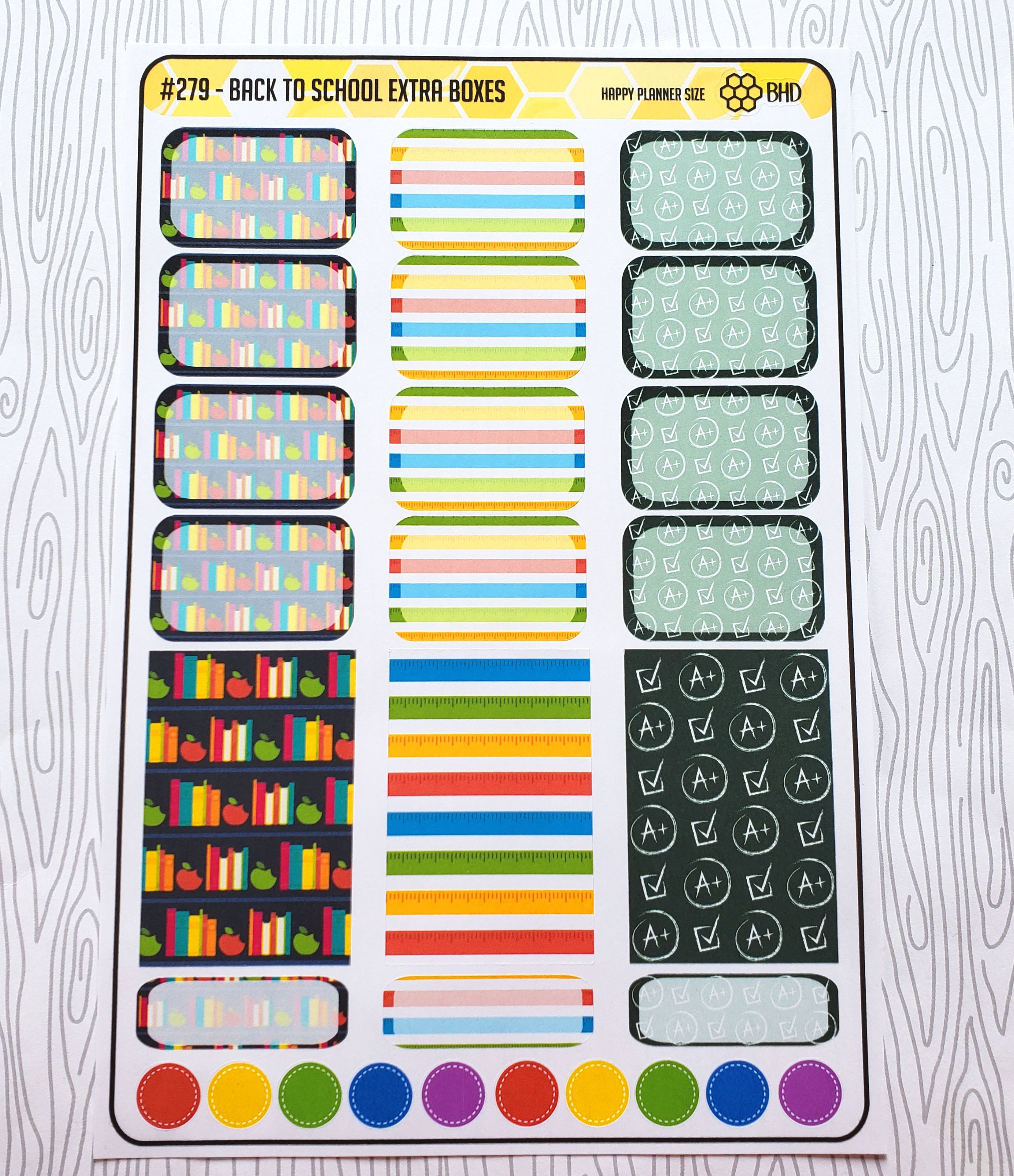 Back to School Weekly Kit set of 34 Item 279 - Etsy