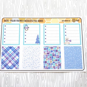 Polar Friends Weekly Kit (set of 36) Item #826 - Etsy