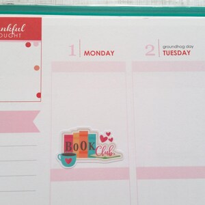 Book Club Stickers (set of 24) Item #161 - Etsy