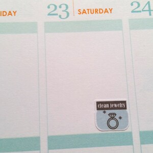 Clean Jewelry Reminders (set of 42) Item #133 - Etsy