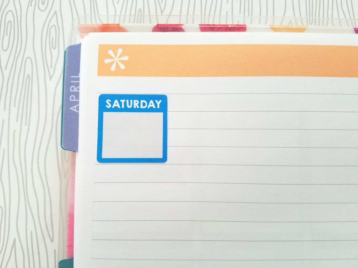 Days of the Week Notes Minis set of 28 Item 853 - Etsy