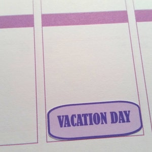 Vacation Day Labels (set of 24) Item #033 - Etsy