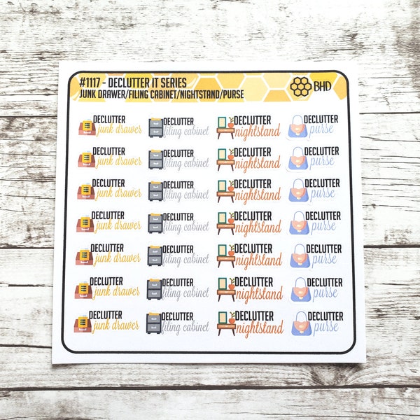 Happy Planner Declutter Plan - Etsy