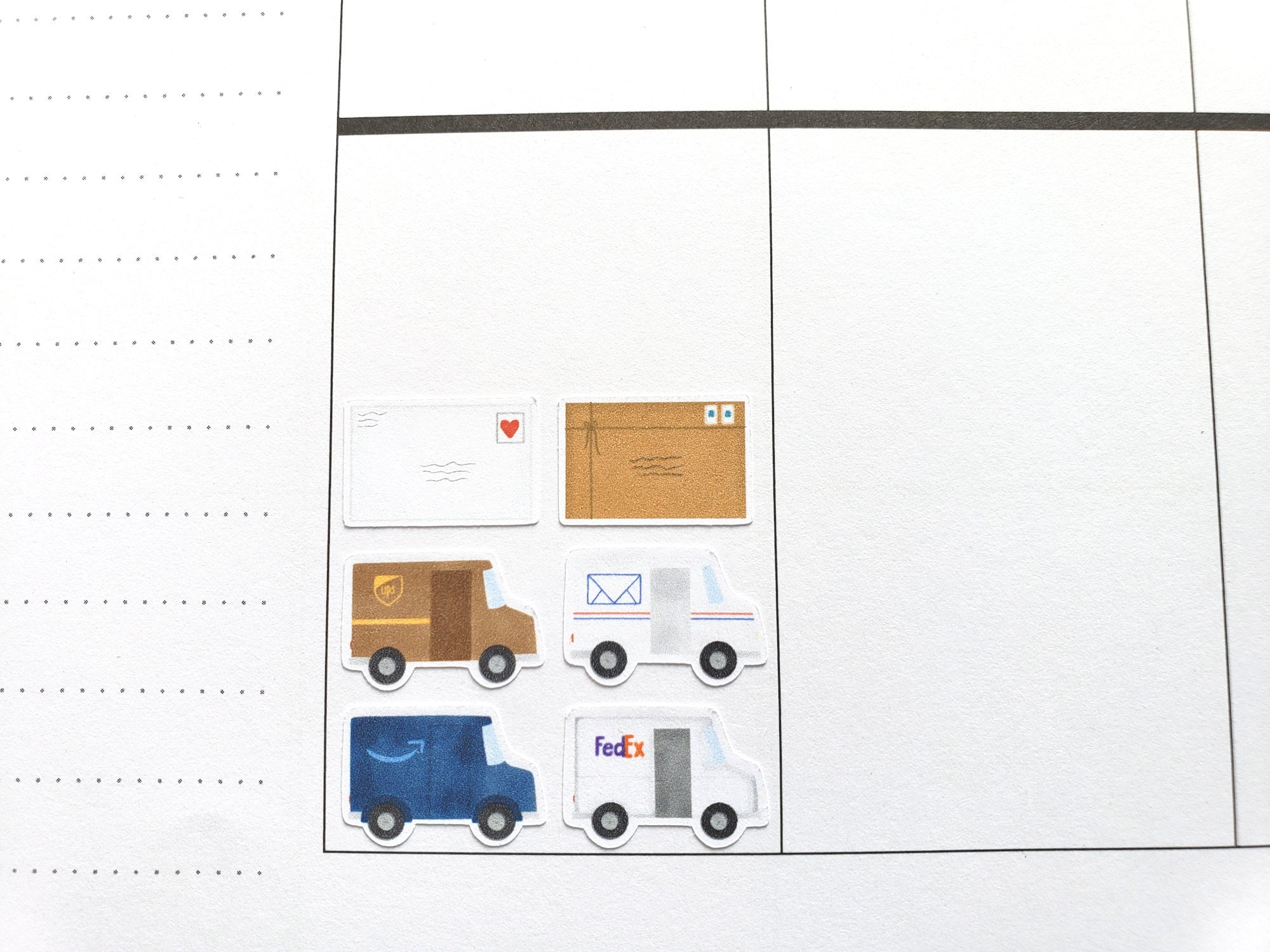 Delivery Vehicle Stickers // Mail // Packages // Post Office - Etsy