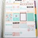 Minty Love Minimalist Weekly Kit (set of 32) Item #647 - Etsy