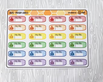 Calorie Counting Stickers set of 16 Item 016 - Etsy