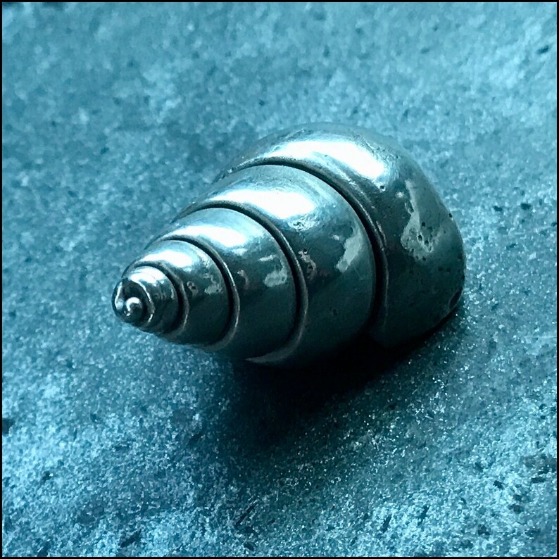 Solid Metal Alloy Potamididae Sea Shell Cast - Etsy