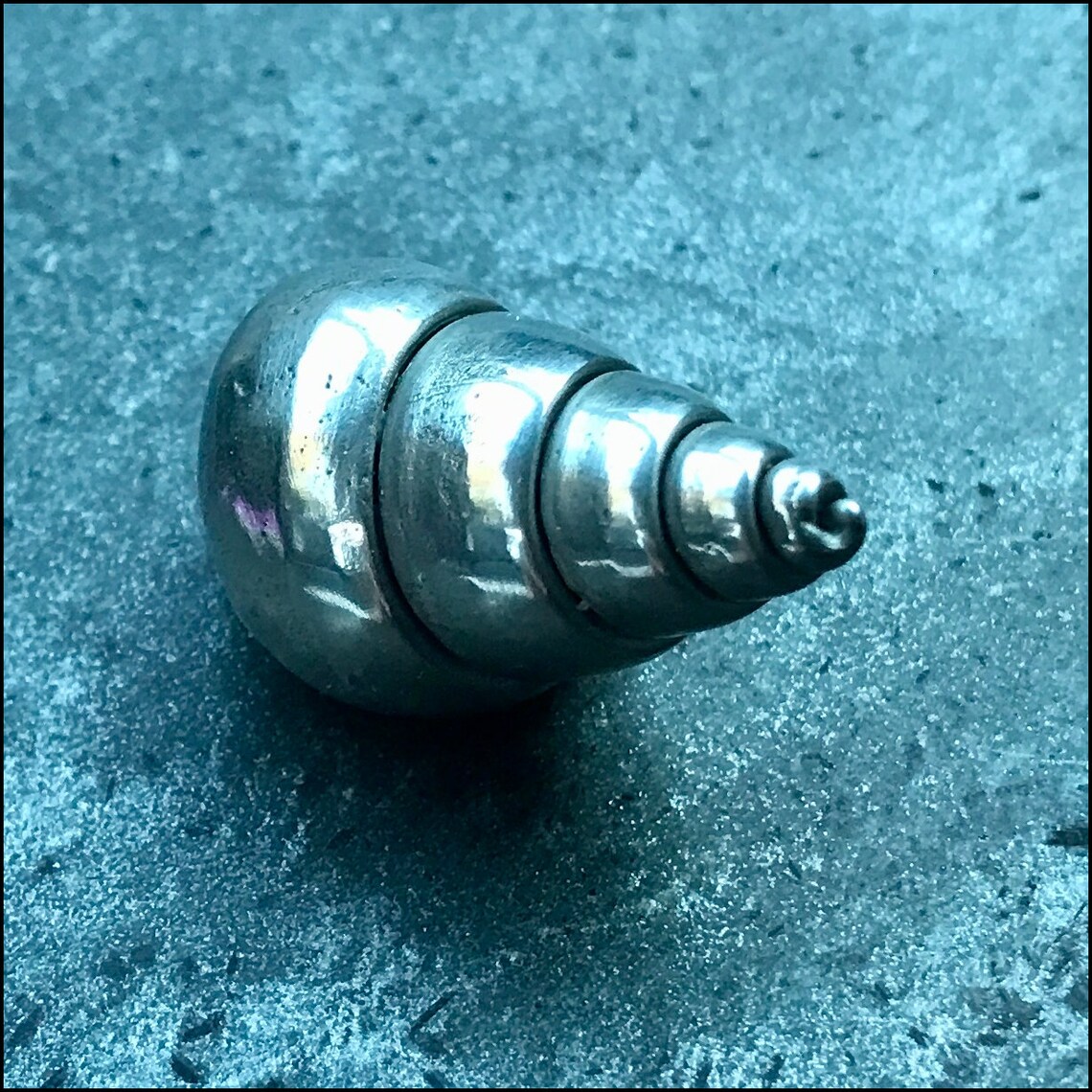 Solid Metal Alloy Potamididae Sea Shell Cast - Etsy