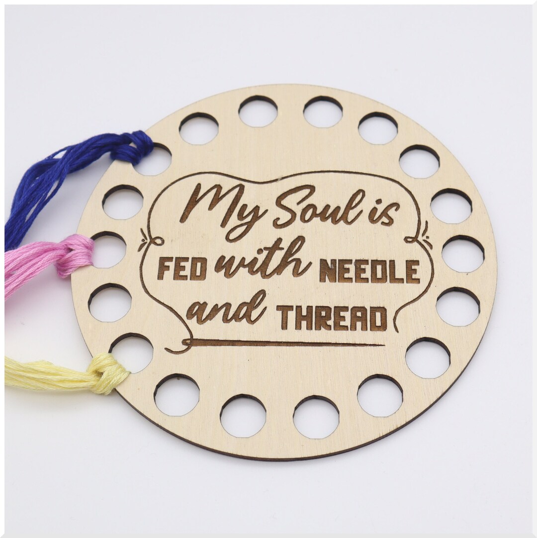 Floss Thread Storage Organizer - My Soul is Fed With Needle and Thread ...