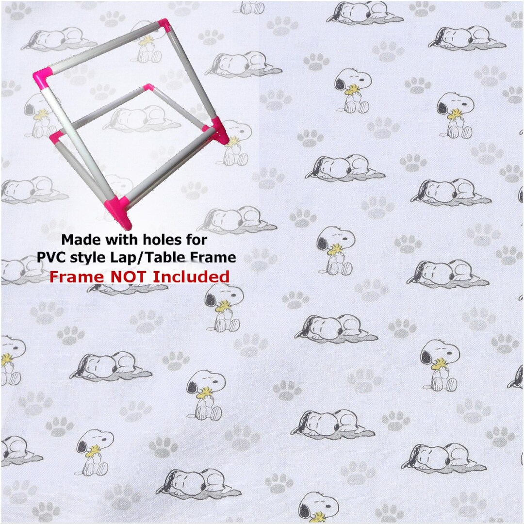Sleepy Snoopy Fabric Grime Guard for Lap/table Frame - Etsy