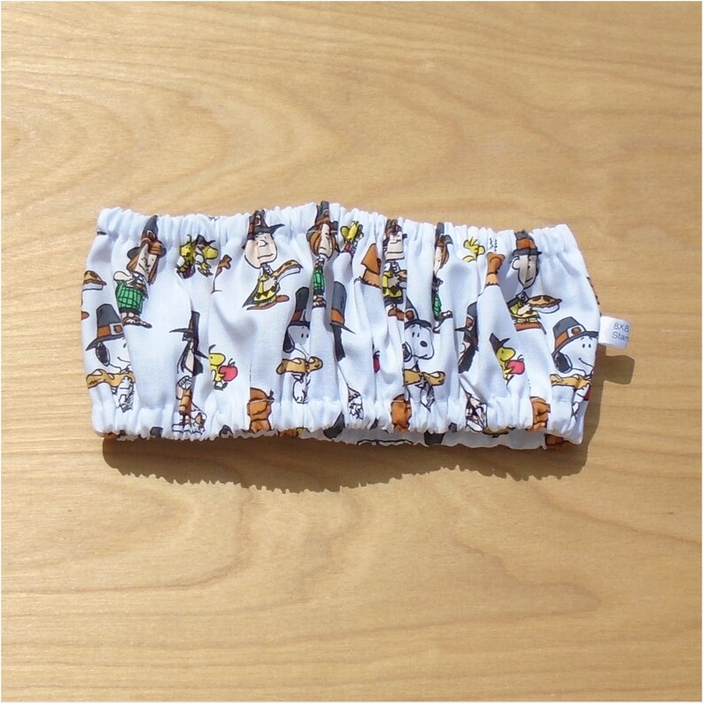 Hoop Grime Guard Made With Peanuts Thankful Fabric size - Etsy