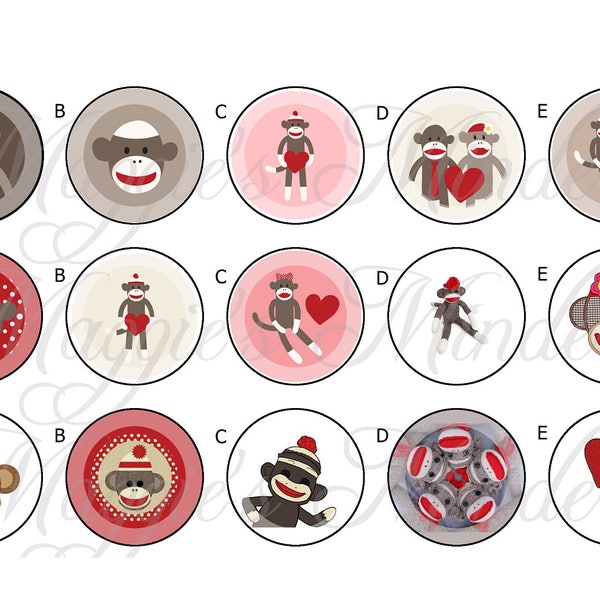 Sock Monkey Art - Etsy