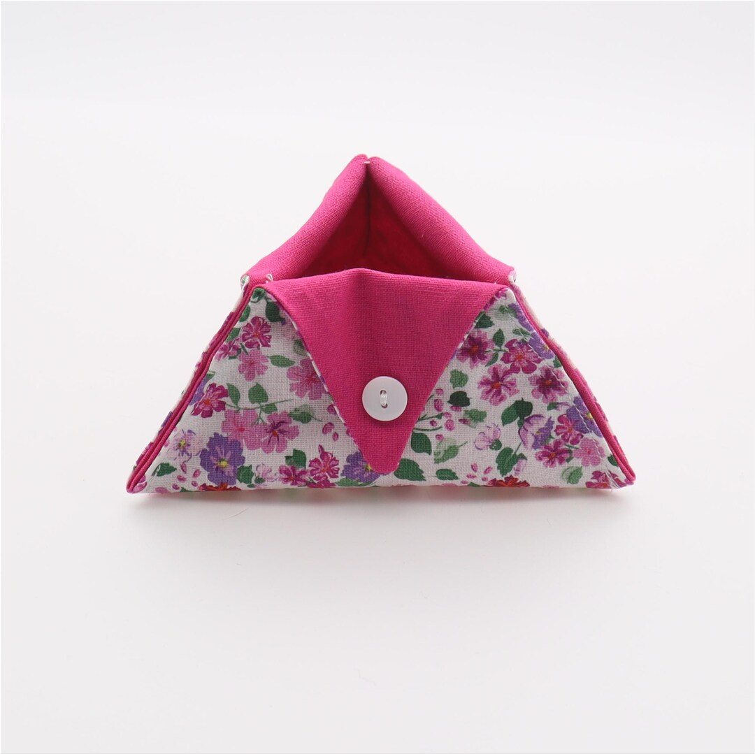 Thread Catcher/ort Catcher Pink Purple and Red Floral - Etsy