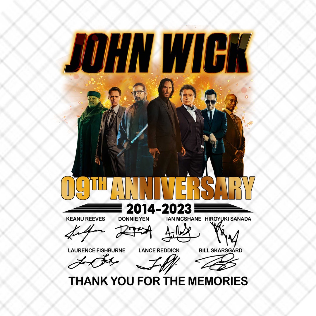 Fan of John Wick Keanu Reeves SVG John Wick Chapter 4 John - Etsy