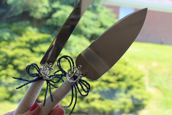 Nautical Wedding Cake Knife. Beach Wedding Cake Server, Coastal Wedding ... Nautical Wedding Cake Knife. Beach Wedding Cake Server, Coastal Wedding ...