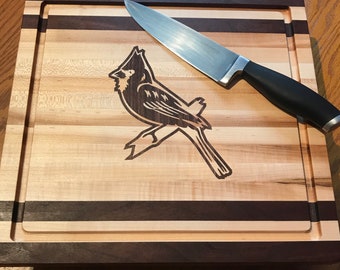 Inlay cutting board | Etsy