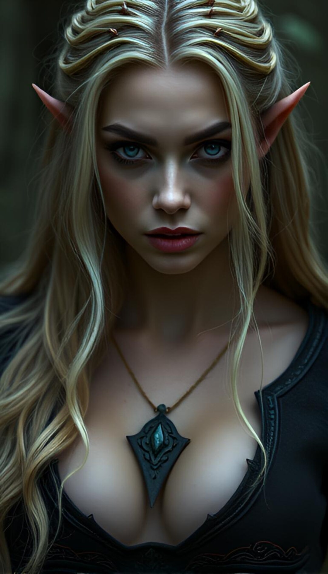 Female Liosalfar Elf - Teaches Keeper Ancient Elven Magick for Potent Spell Casting! Powerful ...