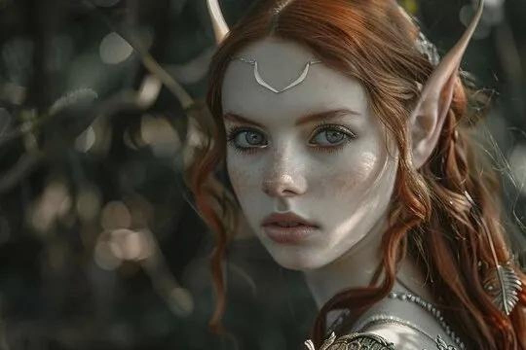 Beautiful and Social Drow Elf Spell Caster and Protector Who Offers ...