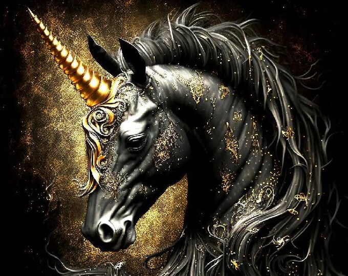 Ancient King Black Unicorn Protection, Wish Granting, and Quicker ...