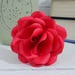 Red Paper Flowers - Paper Flowers With Stems - Paper Flower Bouquet ...