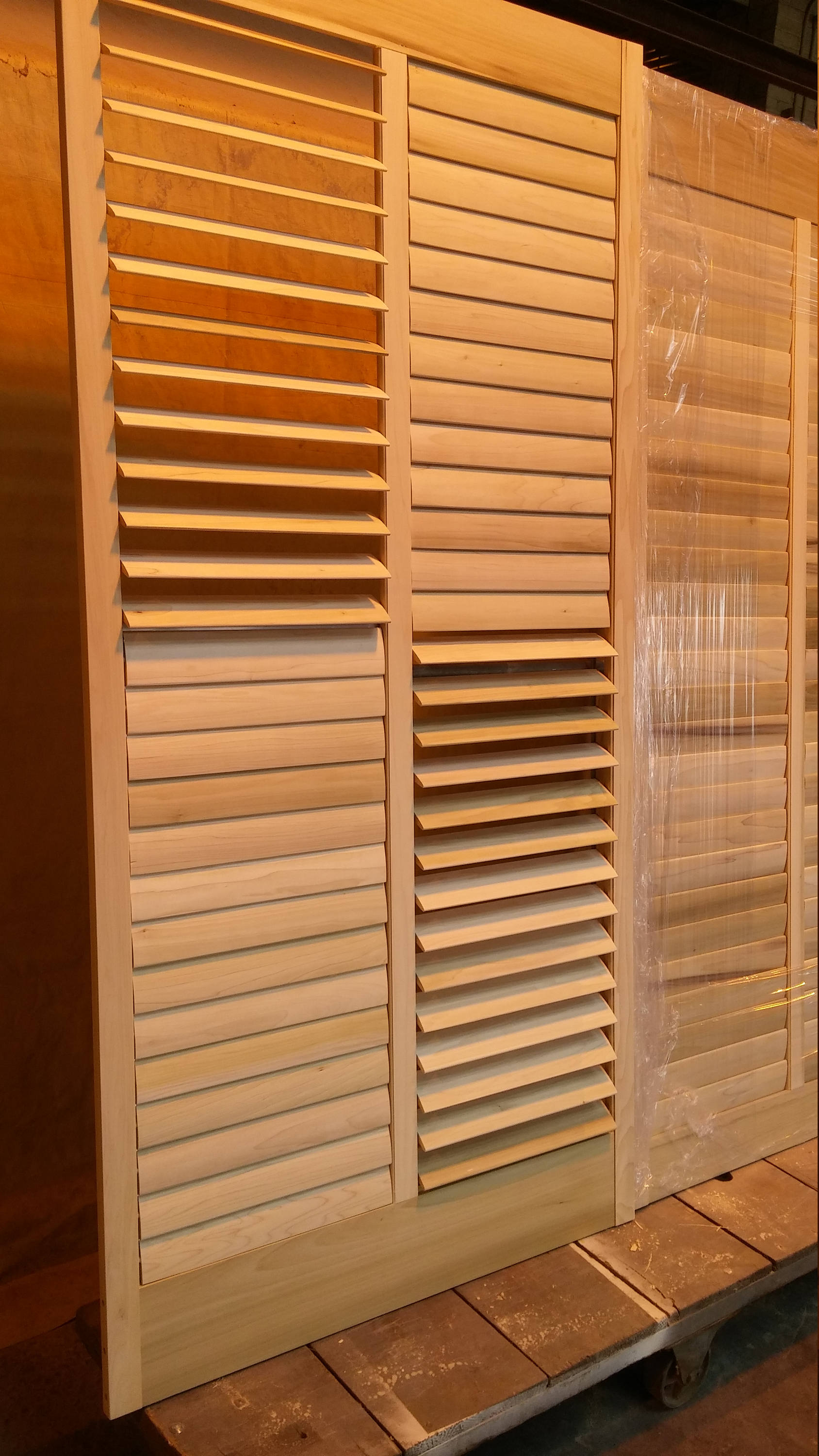 Plantation Shutters, Solid Wood, Unfinished Poplar ---- Our Prices Can ...